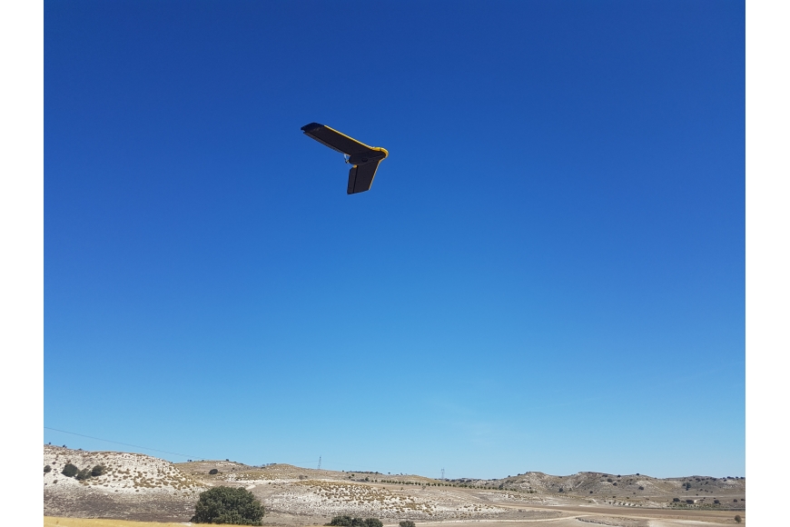 DEMOSTRACIÓN UAV SENSEFLY eBee de MEDIPREC PARA LA UPM (ETSI Topografía ...